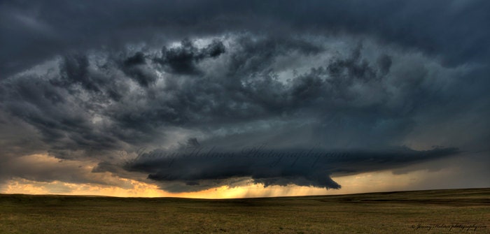 Fine Art Photography Print of an Awesome Supercell - Etsy