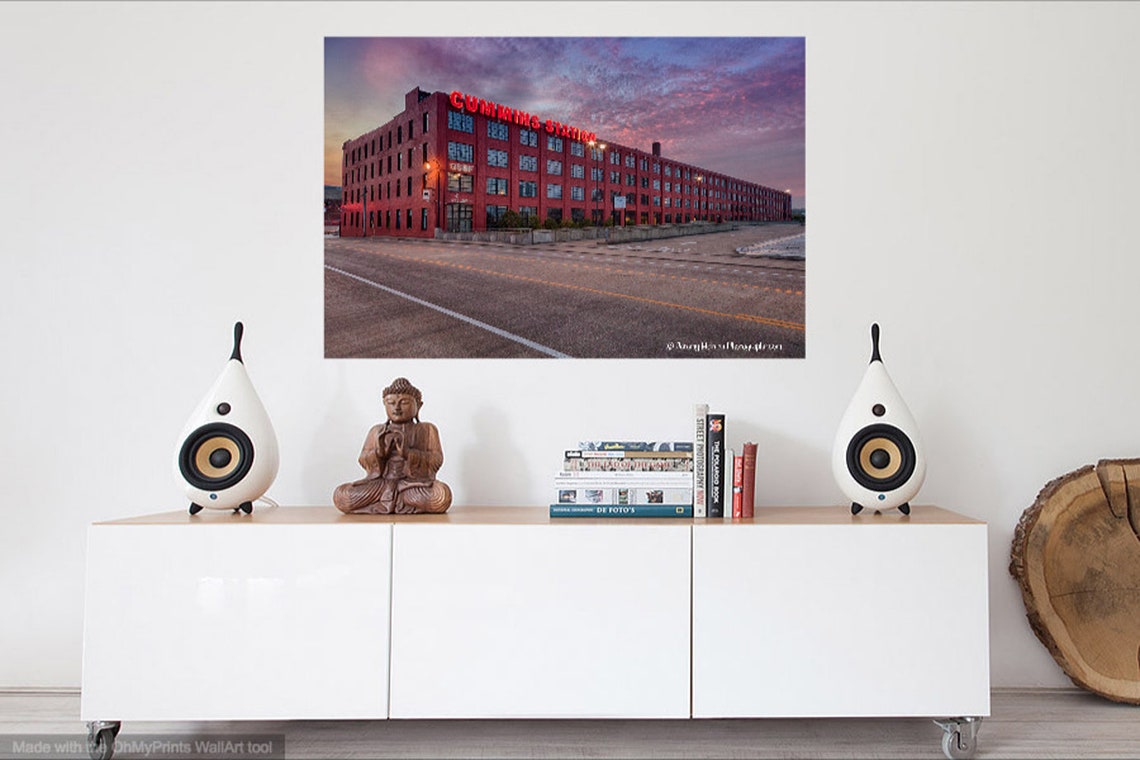 Cummins Station Building in Downtown Nashville Tennessee Color Fine Art ...