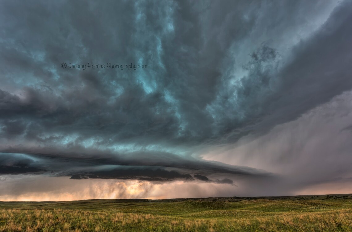 Supercell Thunderstorm in the Nebraska Sand Hills Fine Art Photography ...