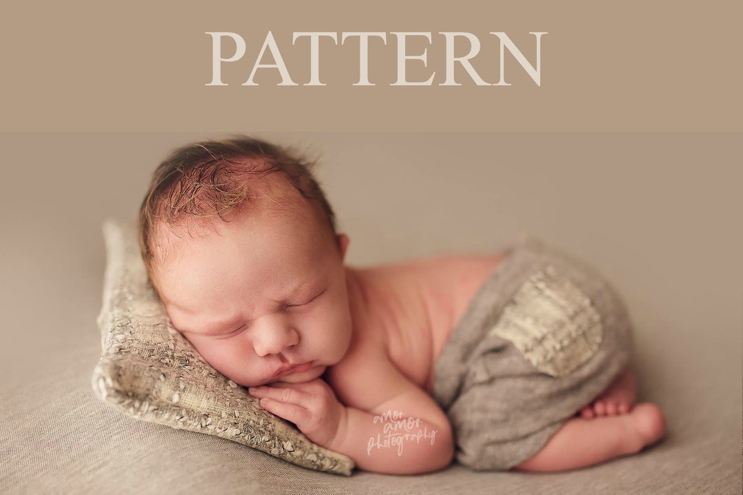 Newborn Pants Prop Pattern and Sewing Tutorial, Newborn Prop Pattern ...
