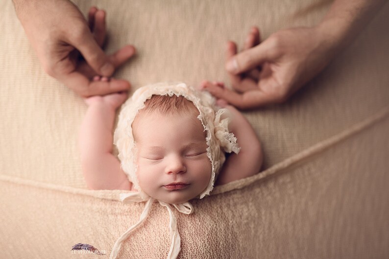 Newborn Photography Prop Bonnet Lace Prop Bonnets Newborn | Etsy