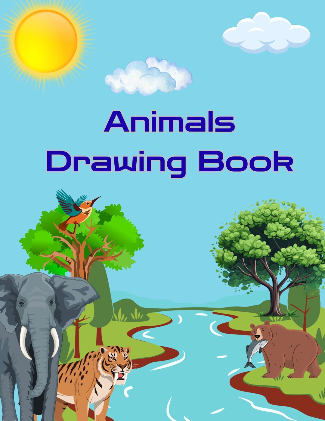 Learn to Draw Animals Book – Kids Step-by-step Guide (printable PDF) - Etsy