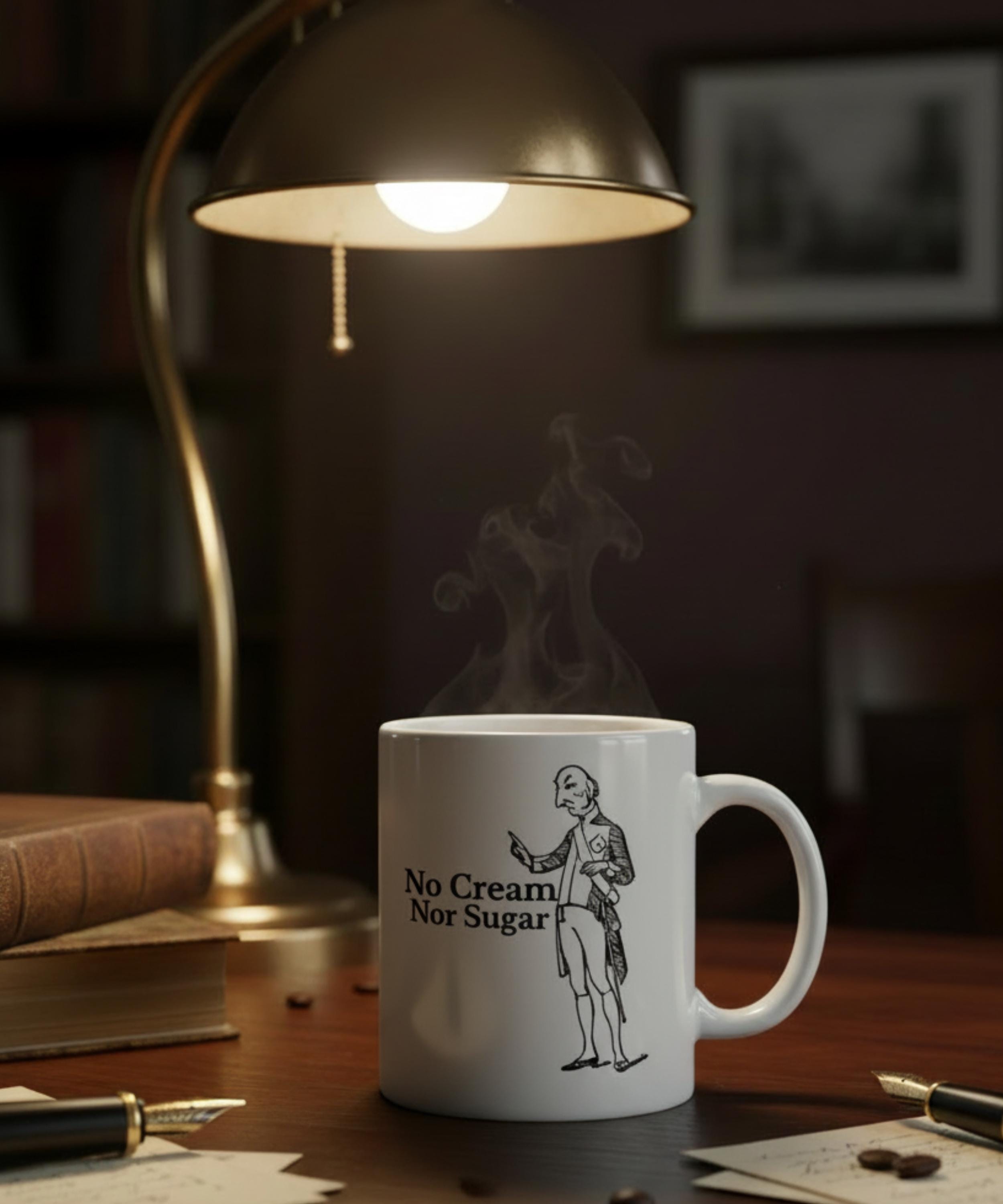 Funny Coffee Mug – Vintage Woodcut Art, Sarcastic History Buff ...