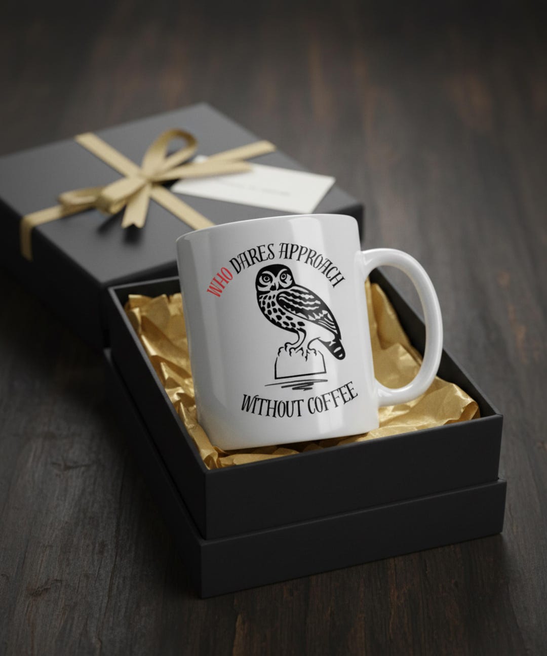 Sarcastic Owl Mug, Anti Social Coffee Cup for Introvert, Funny Office ...