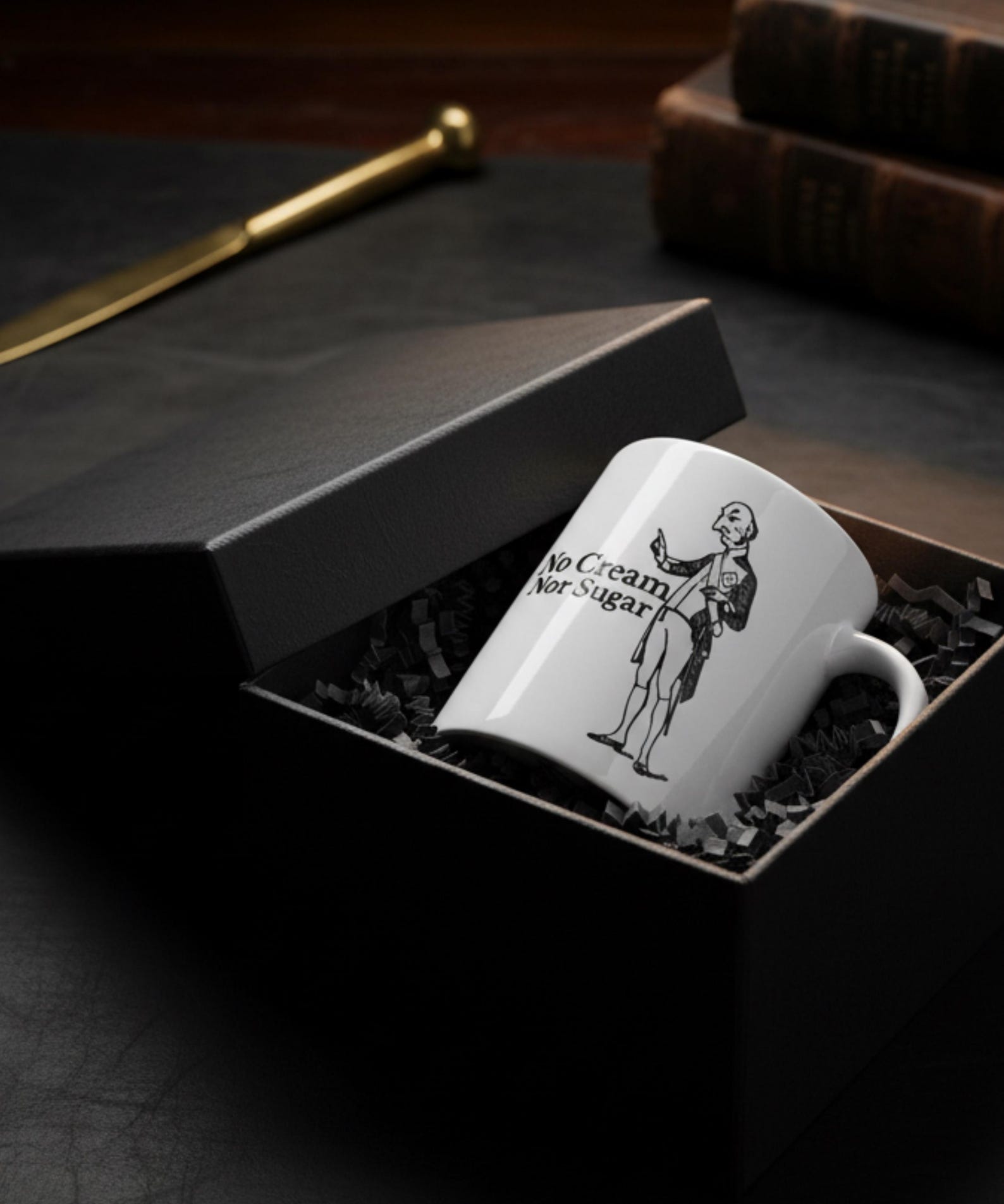 Funny Coffee Mug – Vintage Woodcut Art, Sarcastic History Buff ...