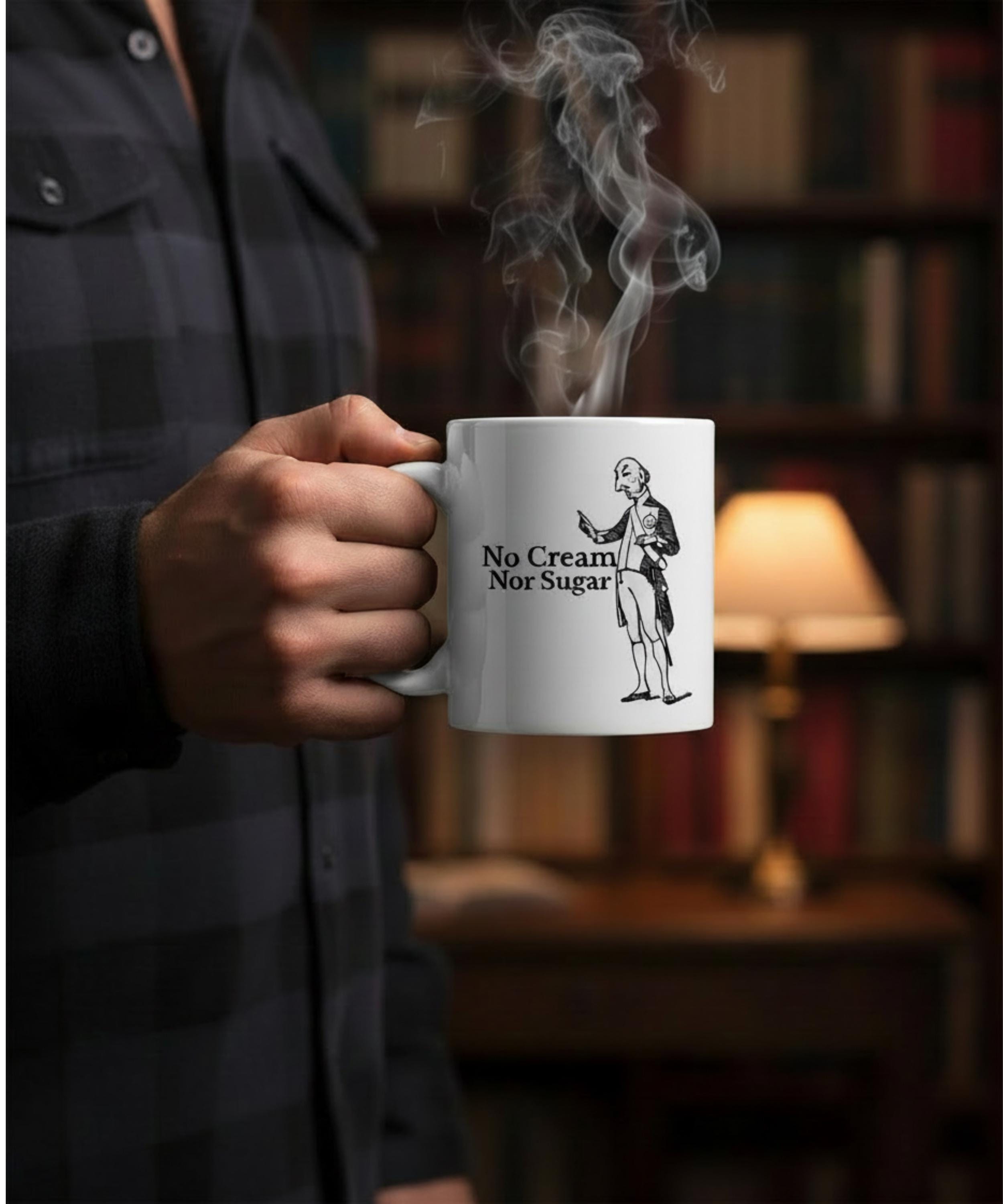 Funny Coffee Mug – Vintage Woodcut Art, Sarcastic History Buff ...