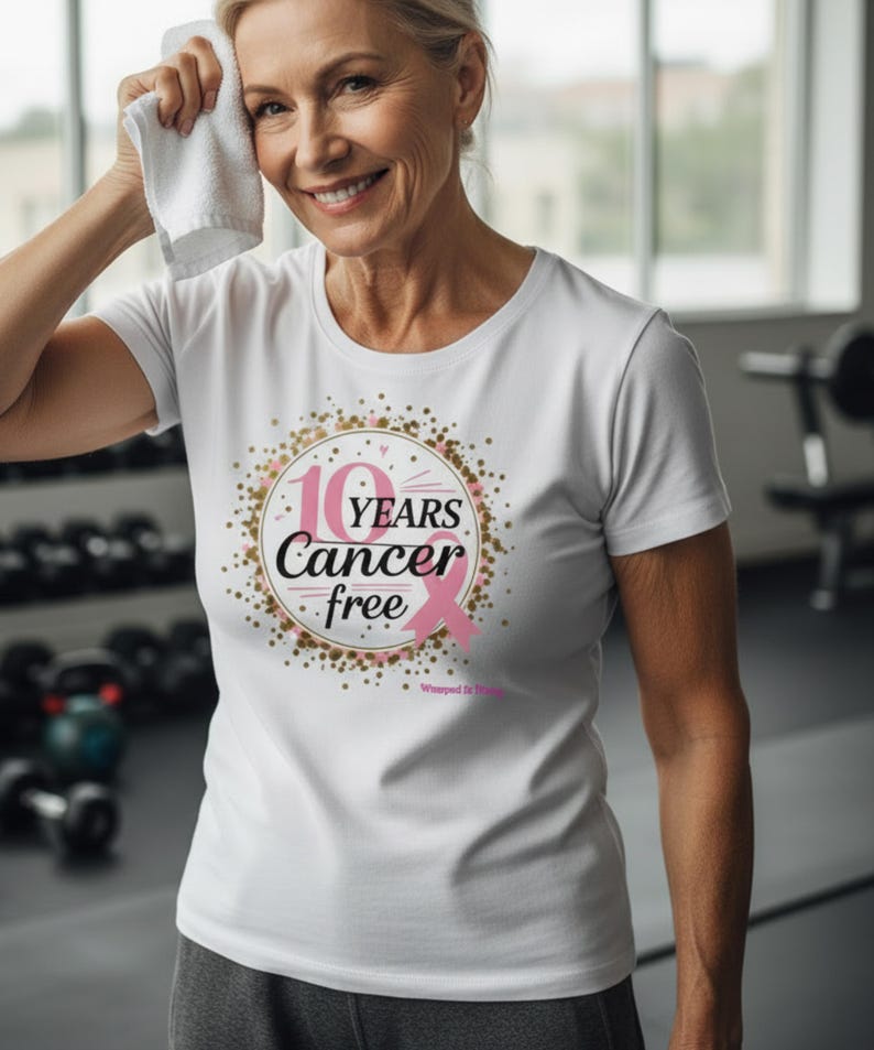 10 Year Cancer Free Shirt | Survivor Anniversary Gift - Etsy