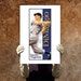 Joe Dimaggio New York Yankees Baseball Print Hall of Fame Cooperstown ...