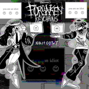 FORSAKEN Keychains | YAAI Noli, Idiot 007n7 - Etsy