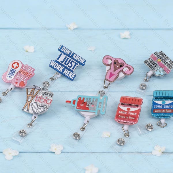 Cartoon Id Badge - Etsy UK