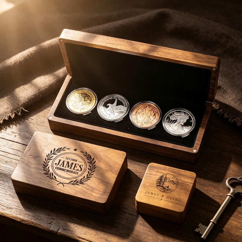 Personalized Coin Gift Box - 60+ Gift Ideas for 2026