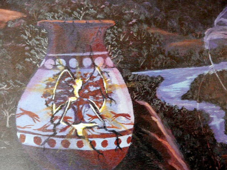 Bill Miller musician native American flute player art | Etsy