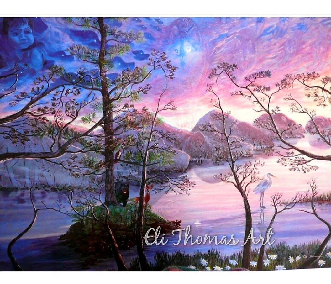 Native American Landscape Paintings