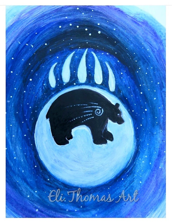 Native American Art Bear