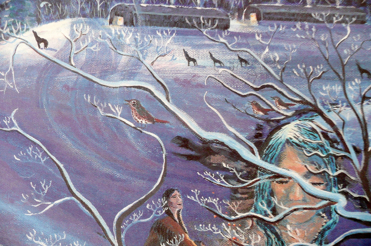 Native American Art, Indian, Winter Art, Musicians, Moon Face, Couples ...