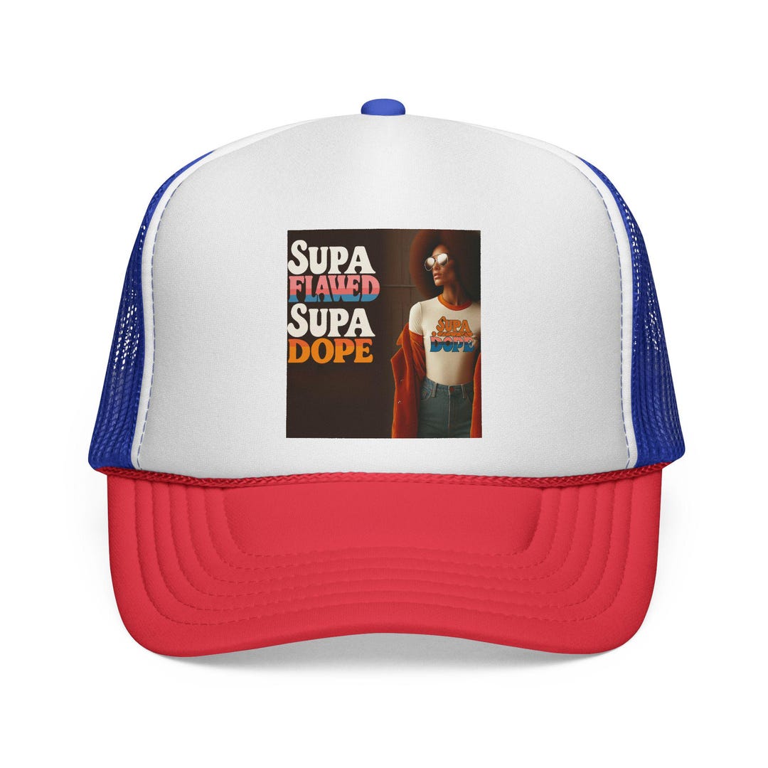 Supa Dope Trucker Cap | Vintage Style Hat for Streetwear Lovers, Retro ...