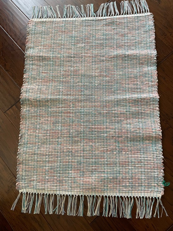Soft and pretty colors in this handwoven rag rug Home & Living Floor ...