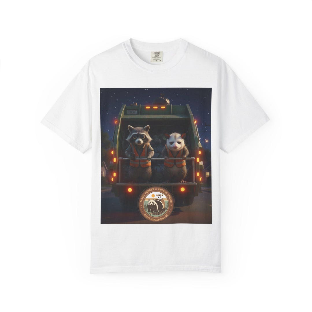 Trash Panda & Opossum Waste Management T-shirt | Raccoon Possum Funny ...