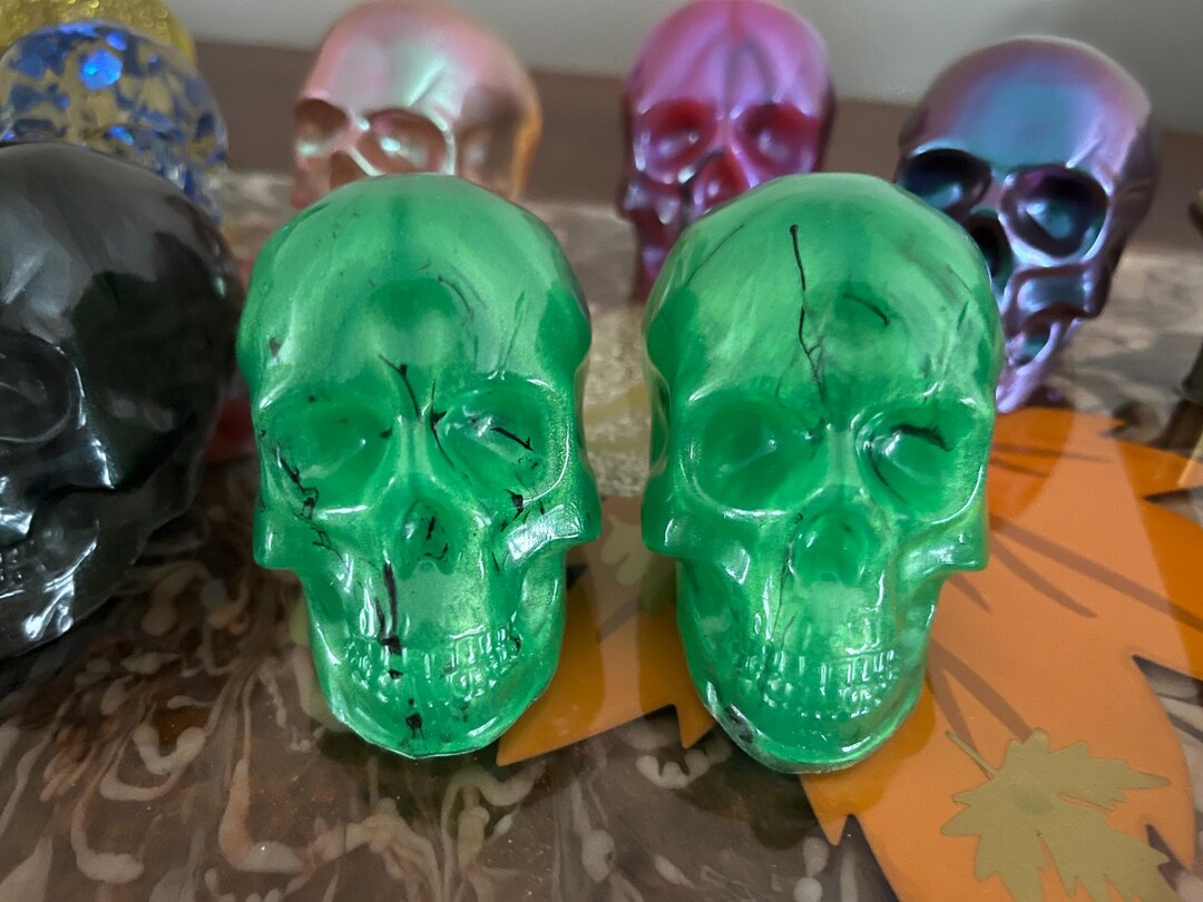 Decorative Epoxy Resin Medium Size Skulls - Etsy
