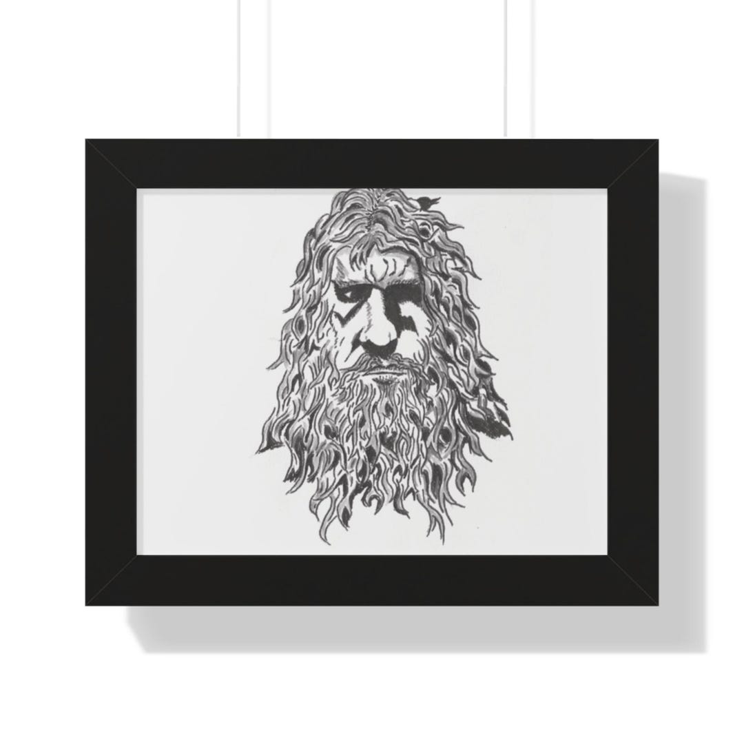 Intense Framed Art Print by Antistar Creations – Bold Horizontal Poster ...