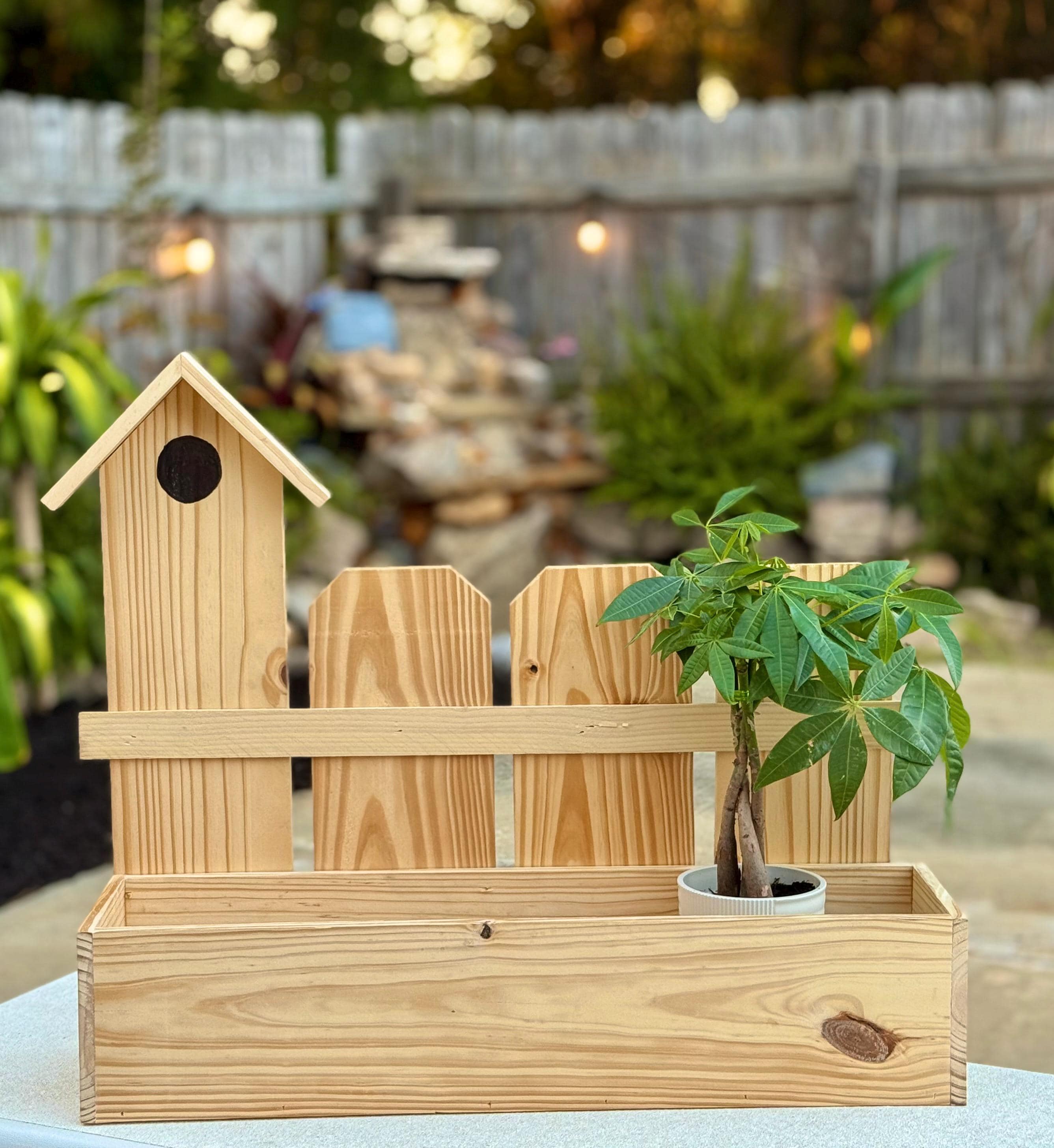 Birdhouse Planter Box - Etsy
