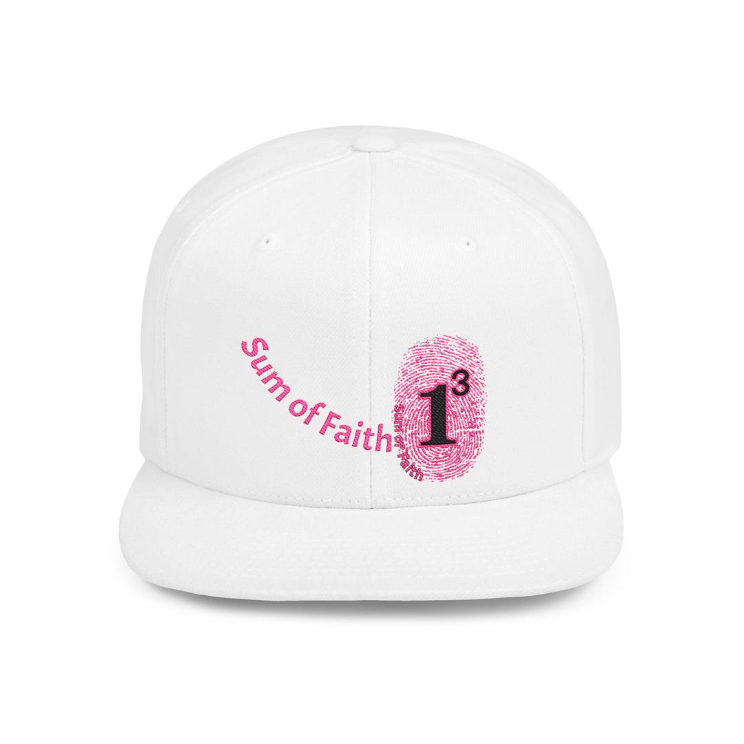 Sum of Faith Pink Fingerprint of YHWH Flat Bill Snapback - Etsy