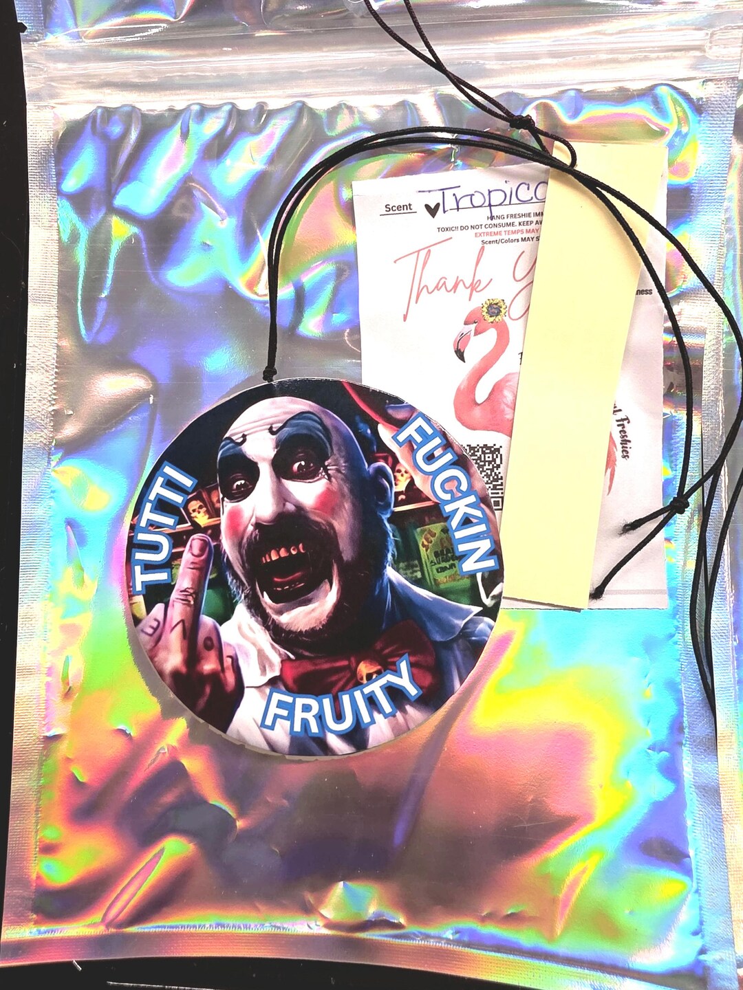Captain Spaulding Air Freshener, Inspired Scents - Etsy