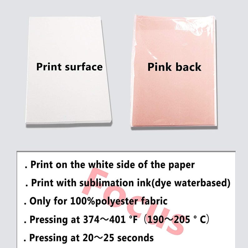 SUBMAX 100 Sh 13”x19” Dye Sublimation Heat Transfer Paper ...