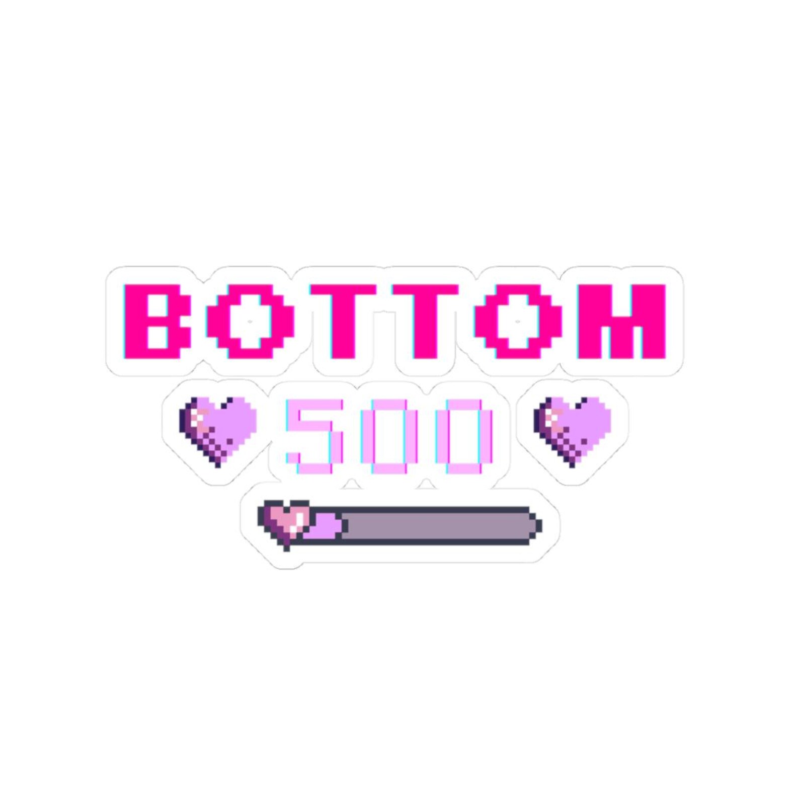 Gamer Kiss-cut Stickers | Bottom 500 | for Laptop, Ereader, Tablet ...