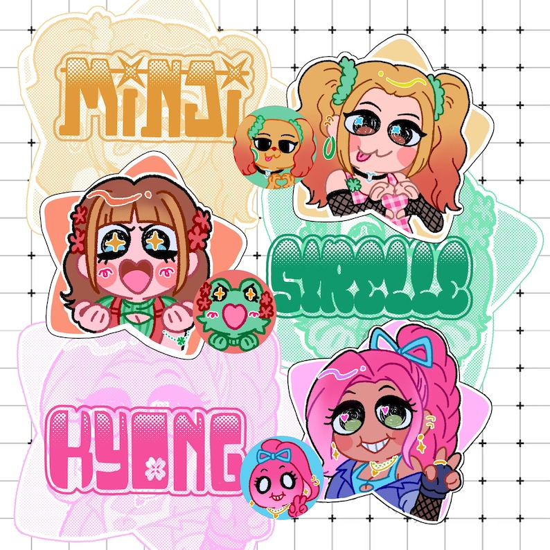 Custom Doodle PFP: Chibi in Silly/gremlin Style for Streamer & Vtuber ...