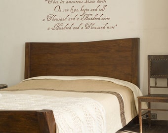 Poem wall decal | Etsy