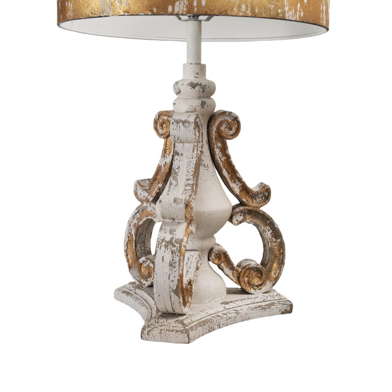 French Country Table Lamp: Shabby Chic Baroque Style - Etsy