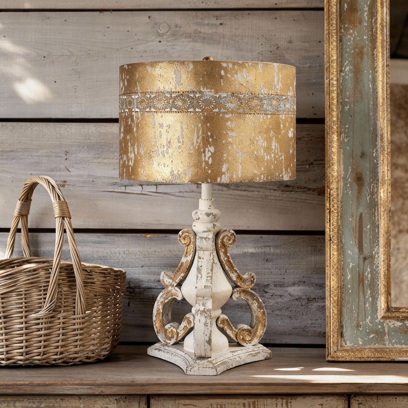 Gold Baroque Table Lamps - Etsy