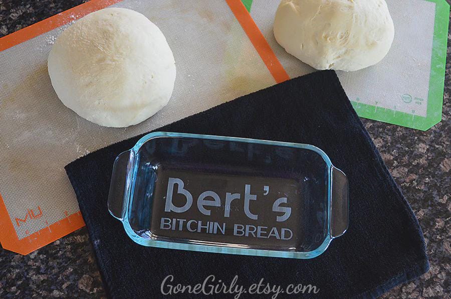 Handwritten Recipe Loaf Pan | Custom Engraved Bread Bakeware | Family ...