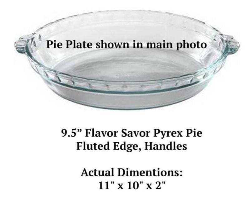Engraved Glass Pie Dish | Personalized Bullseye Design, Baker Gift - Etsy