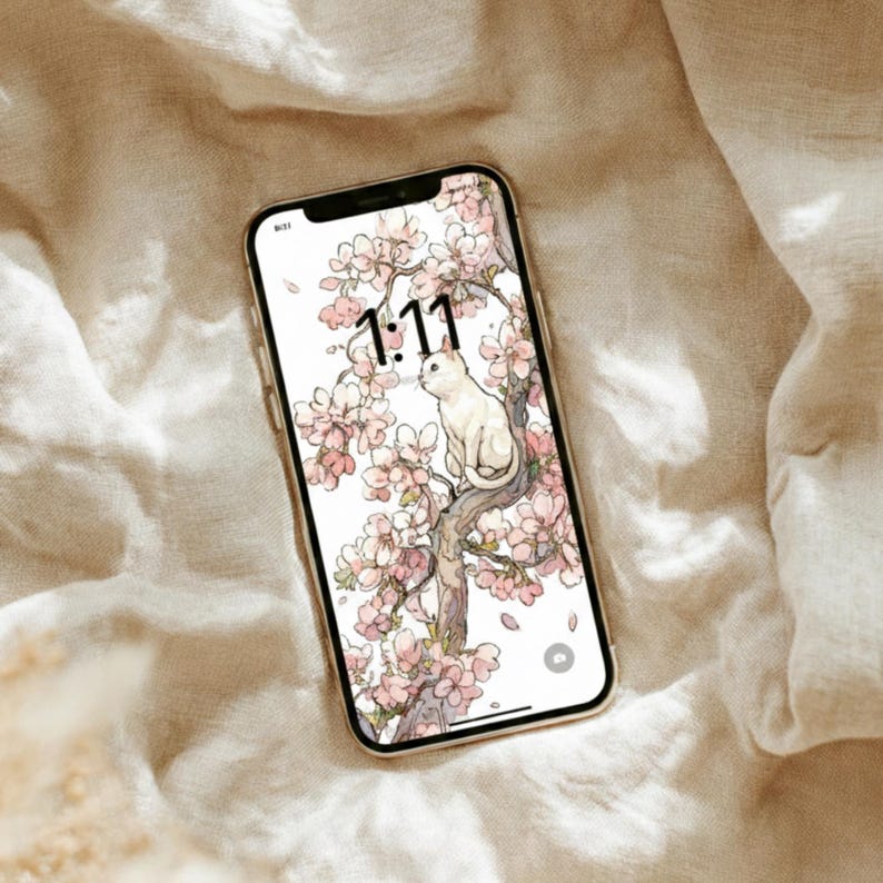 Paris Eiffel Tower Phone Wallpaper Set | Pastel Cloud (digital Download ...