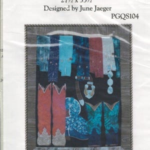 Cowgirl Closet by June Jaeger Quilt Pattern Physical Uncut in Original ...