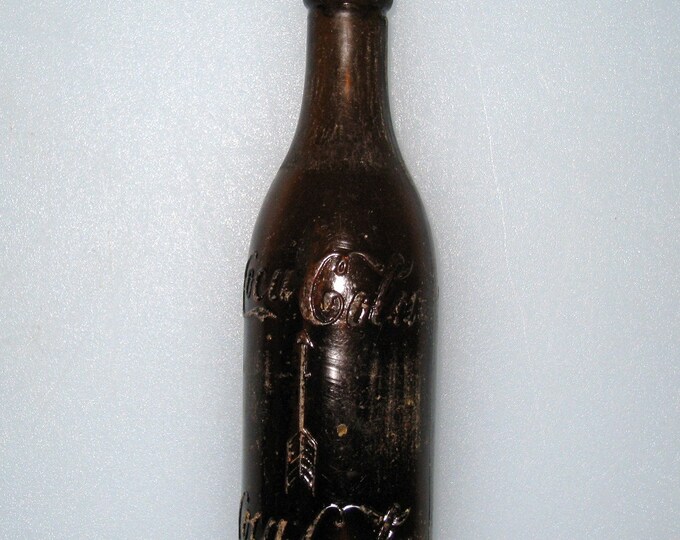 RARE Pre - 1916 Amber Coca Cola Bottle / Vertical Arrow / Knoxville ...