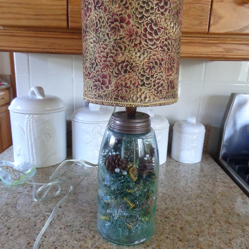 Mason Jar Lamp Kit - Etsy