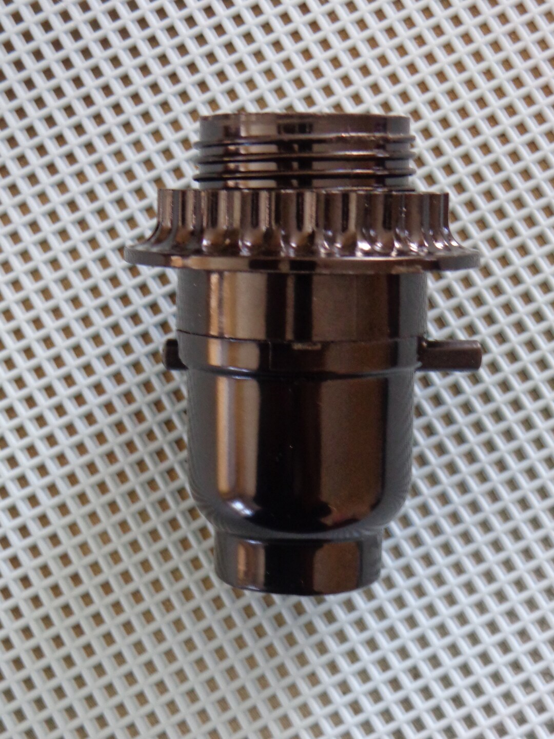 Phenolic Push-thru Lamp Socket/metal Bushing/full Uno Thread 1/8 Cap ...