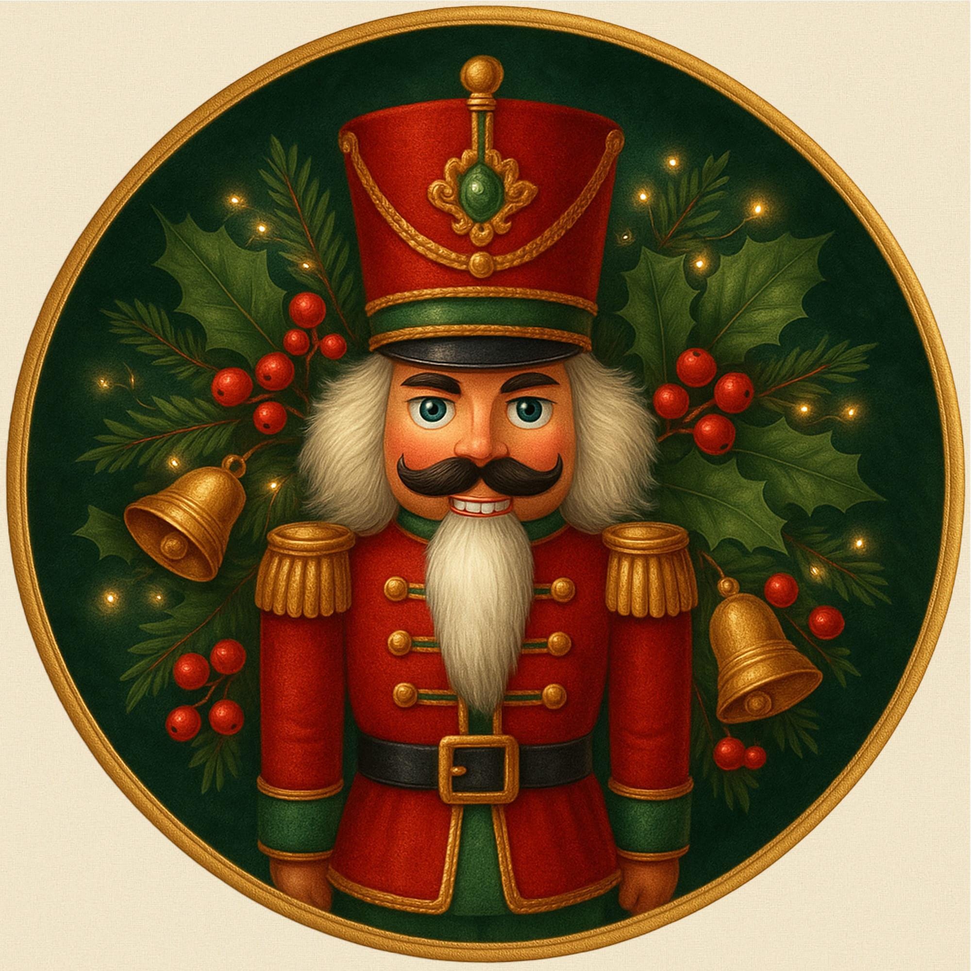 Christmas Nutcracker Placemat Set of 4 – Holiday Table Decor – Linen ...