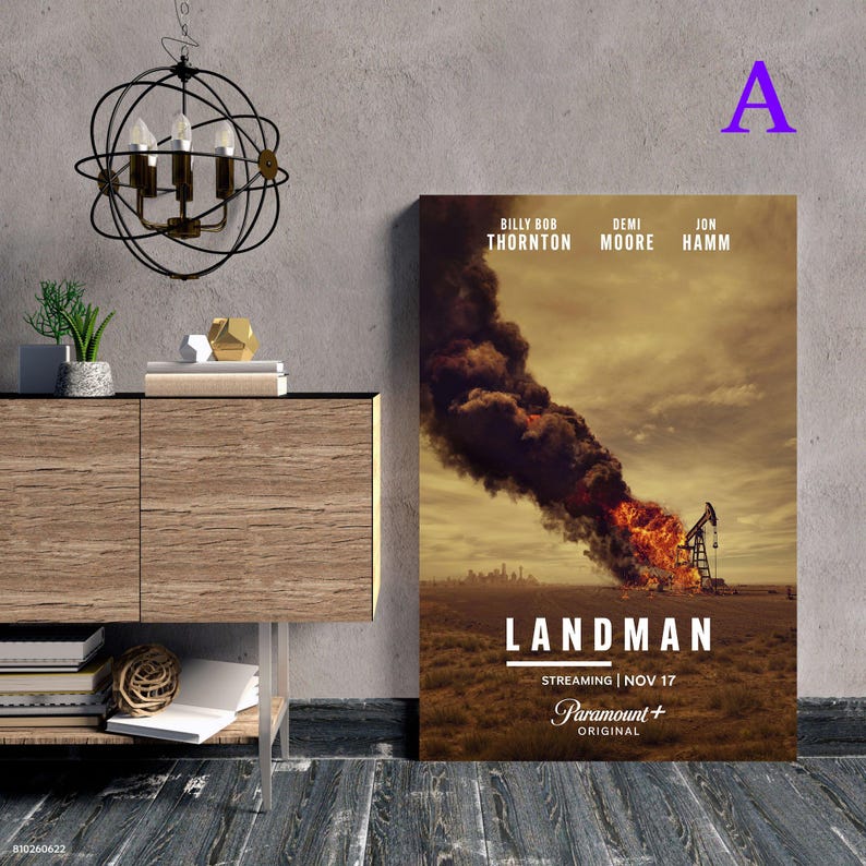 Landman Movie Posters | Canvas Prints | Home Wall Decor | Gift Option ...