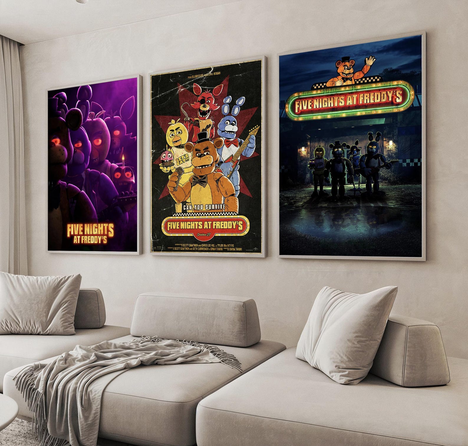 Five Nights at Freddy's Movie Posters | Canvas Prints | Home Wall Decor ...