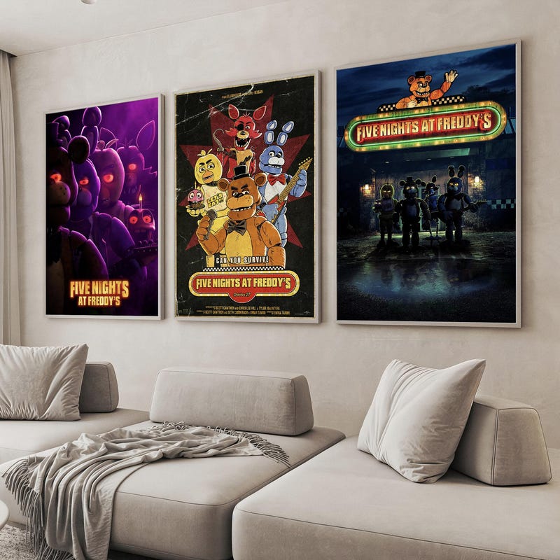Five Nights at Freddys 1 Poster - Etsy