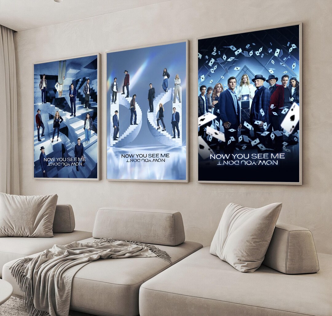 Now You See Me Movie Posters | Canvas Prints | Home Wall Decor | Gift ...