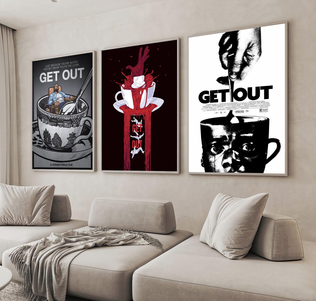Get Out Movie Posters | Canvas Prints | Home Wall Decor | Gift Option ...