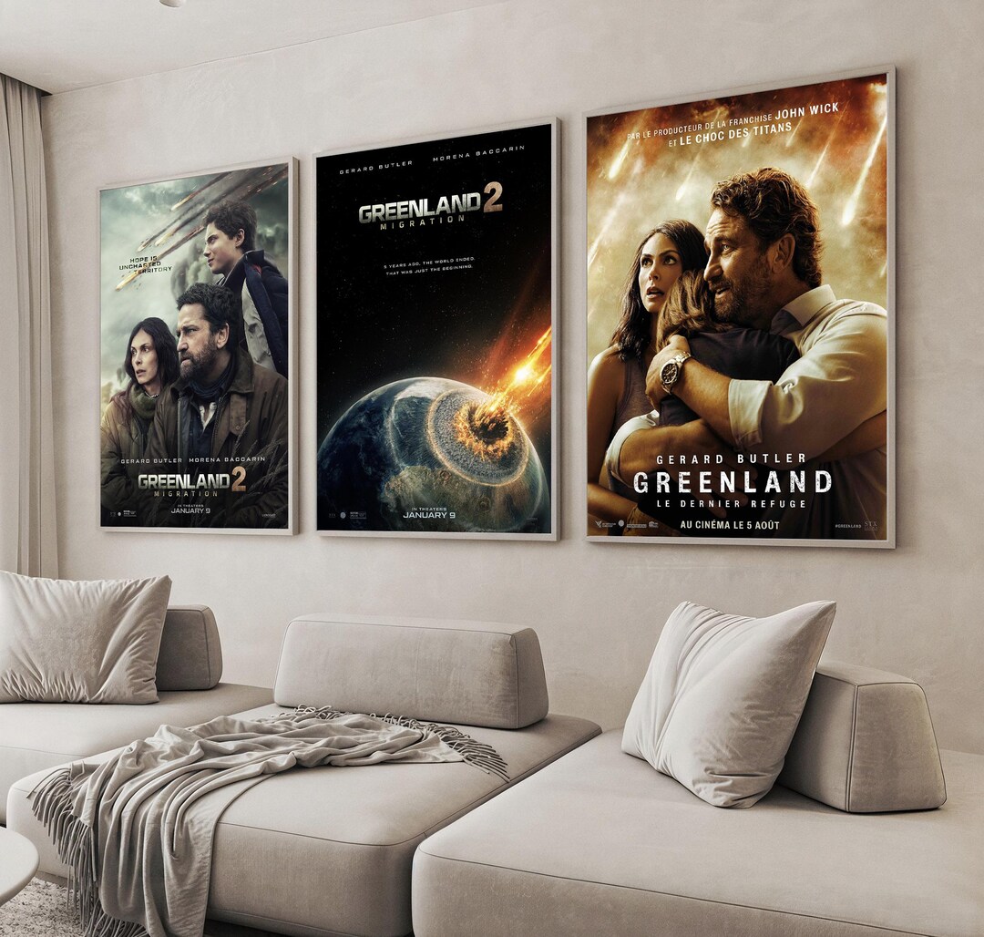 Greenland 2 Migration Movie Posters | Canvas Prints | Home Wall Decor ...