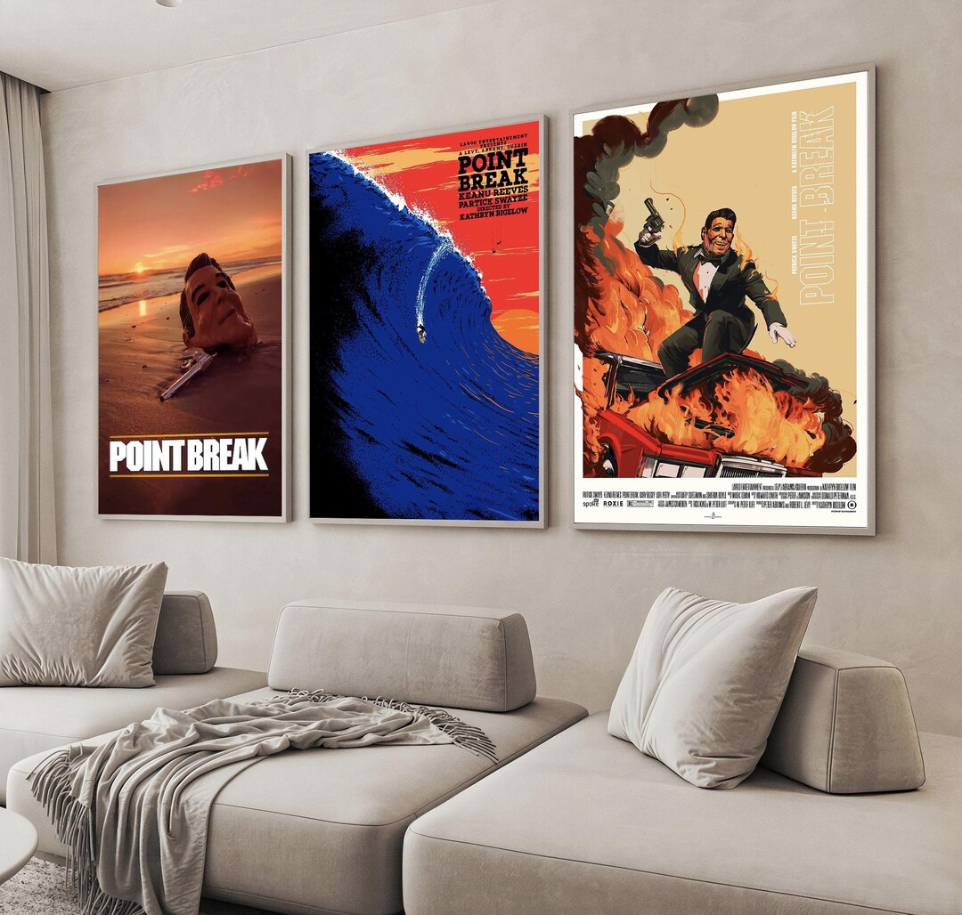 Point Break Movie Posters | Canvas Prints | Home Wall Decor | Gift ...