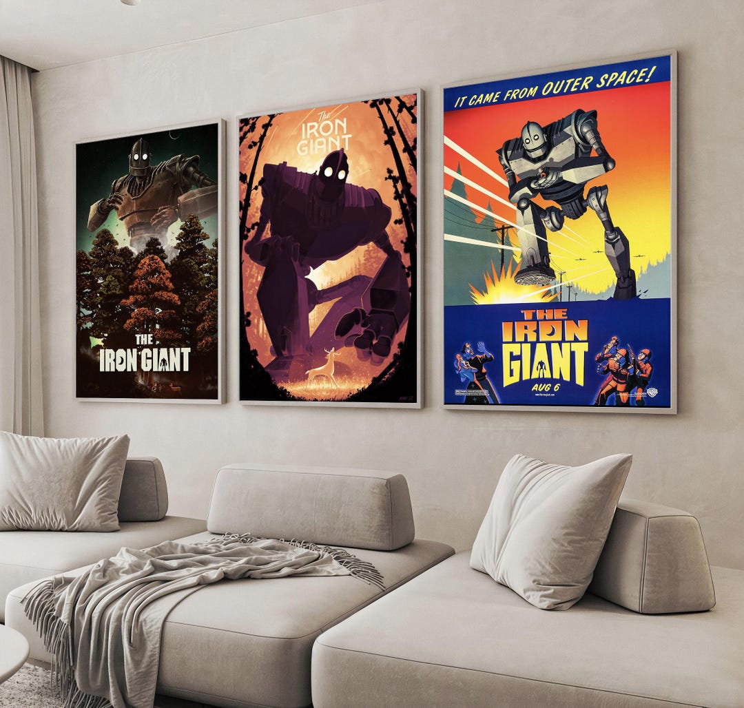 The Iron Giant Movie Posters | Canvas Prints | Home Wall Decor | Gift ...
