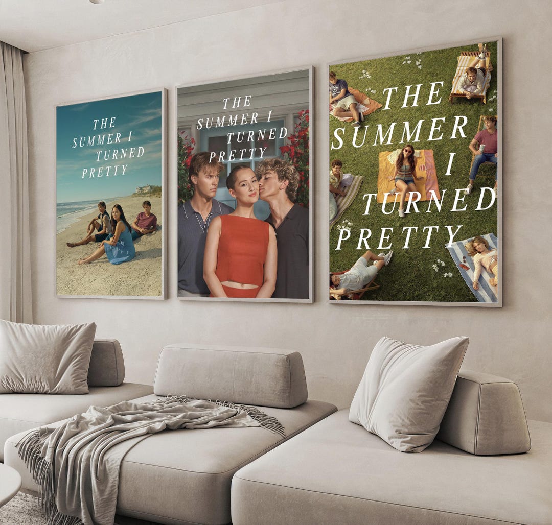 The Summer I Turned Pretty Movie Posters | Canvas Prints | Home Wall ...
